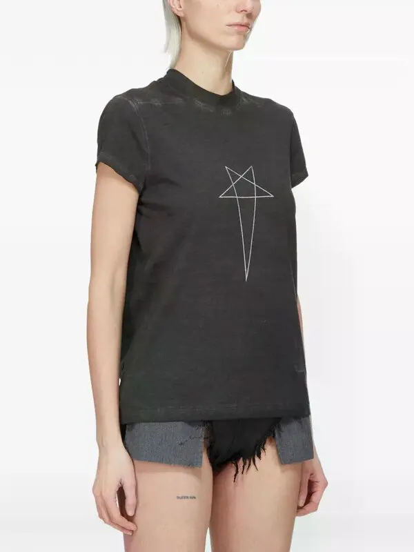 Rick Owens Pentagram-print T-shirt