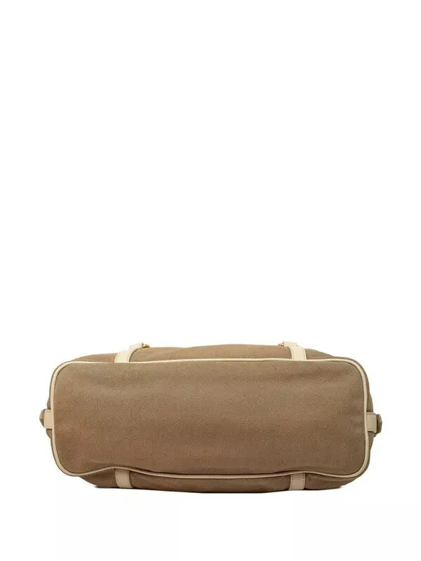 Prada 2010-2026 Canvas Canapa Logo Shoulder Bag