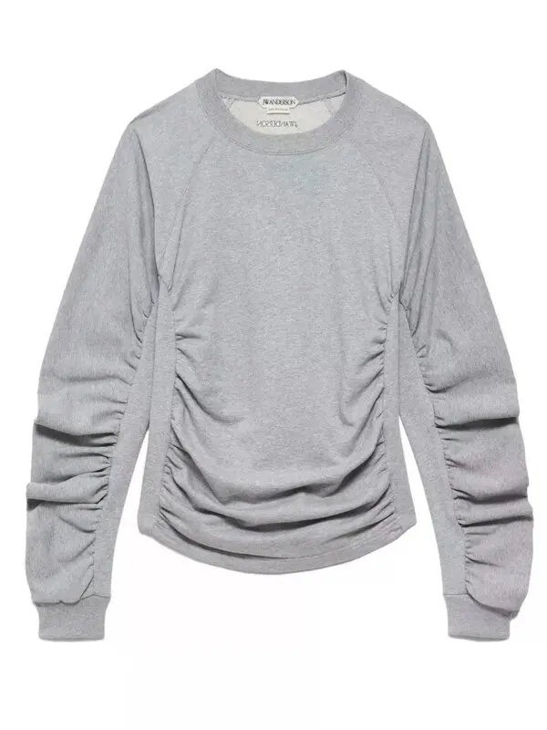 JW Anderson Ruched Raglan-sleeve Sweater