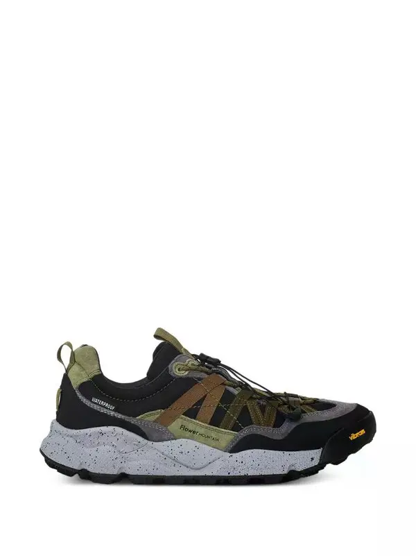 FLOWER MOUNTAIN Iwano 2 Uni Lace-up Sneakers - Black