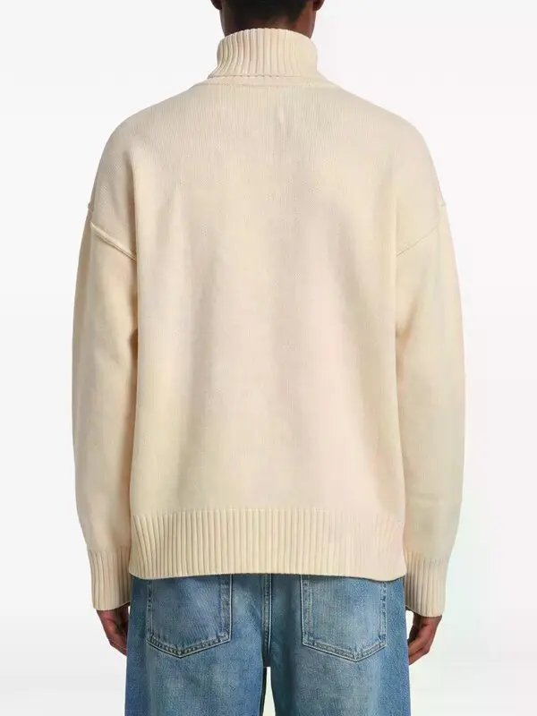 AMI Paris De Coeur Turtleneck Sweater