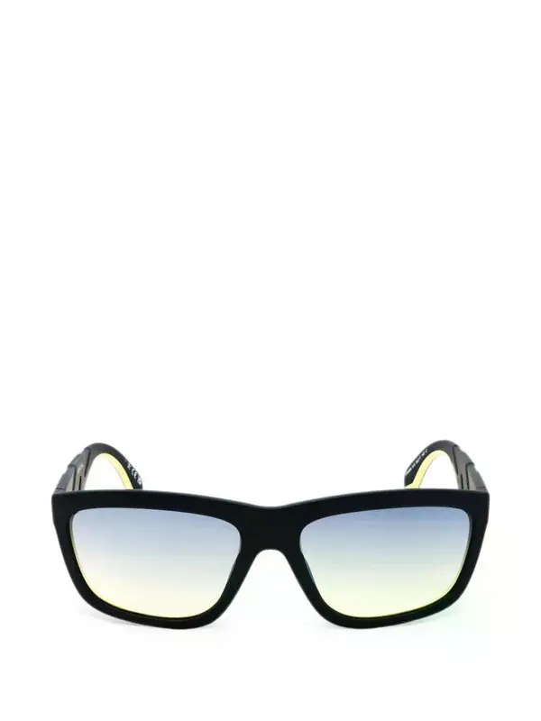 Adidas Or0094 Rectangle-frame Sunglasses - Black