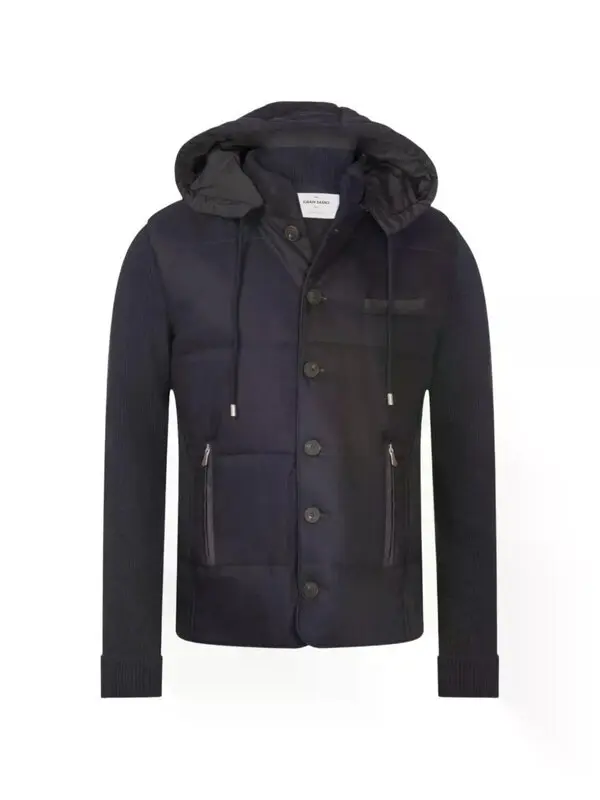 GRAN SASSO Quilted Hooded Jacket