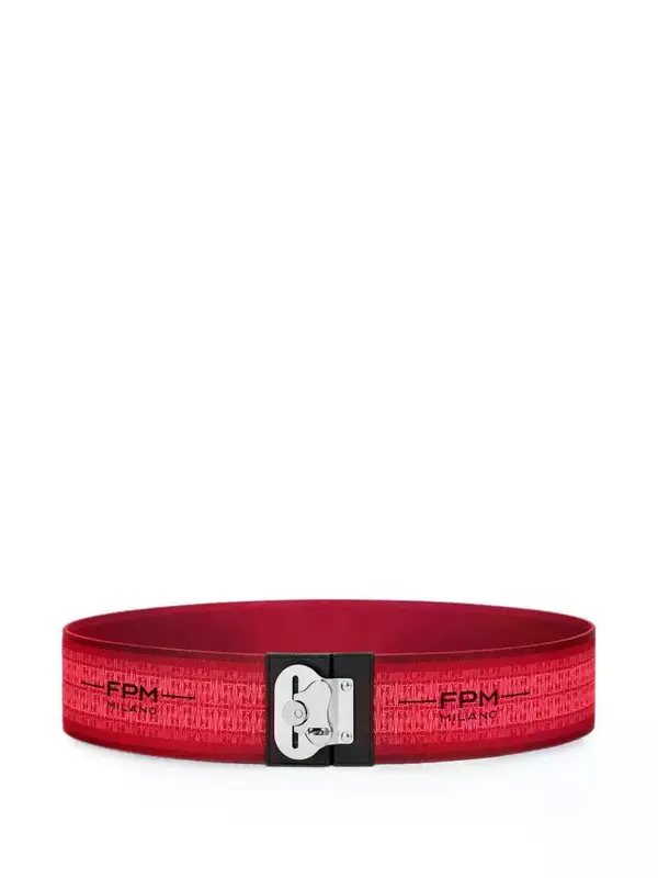 FPM MILANO L Butterfly Elasticated Belt - Red