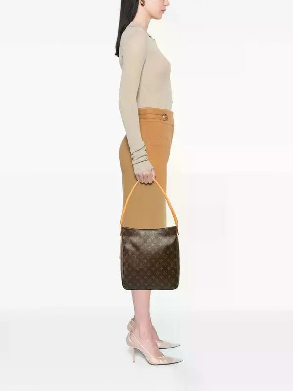 LOUIS VUITTON 2002 Monogram Looping Gm Shoulder Bag