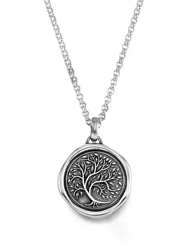 DOWER & HALL Tree Of Life Pendant Necklace - Silver