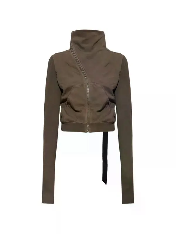 Rick Owens Asymmetric-zip Sweatshirt