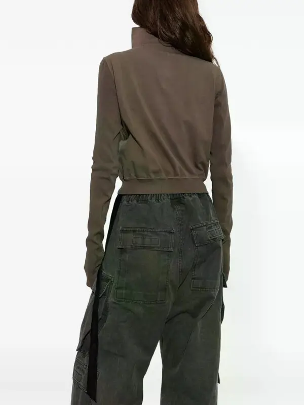 Rick Owens Asymmetric-zip Sweatshirt