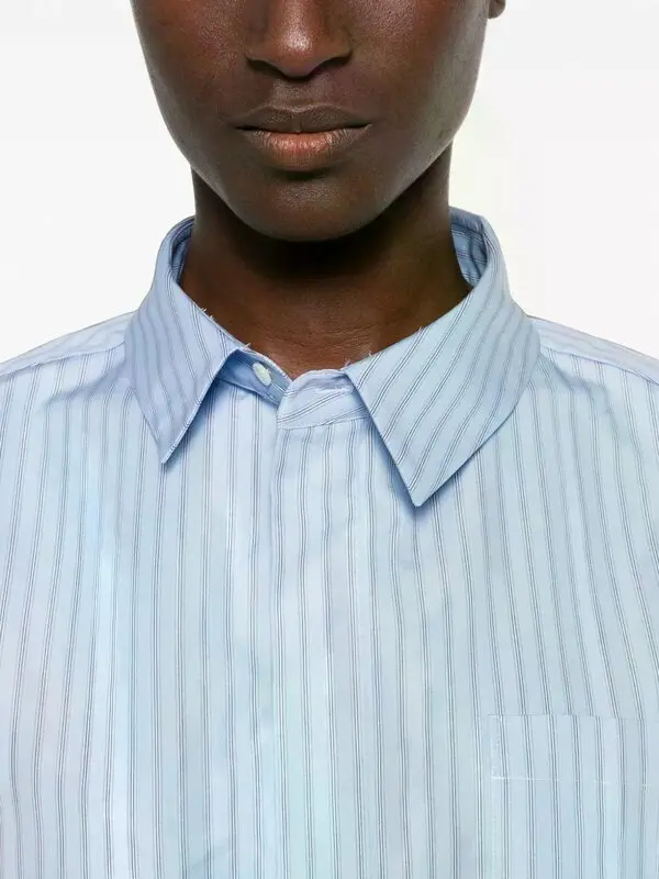 Sacai Striped Panelled Shirt