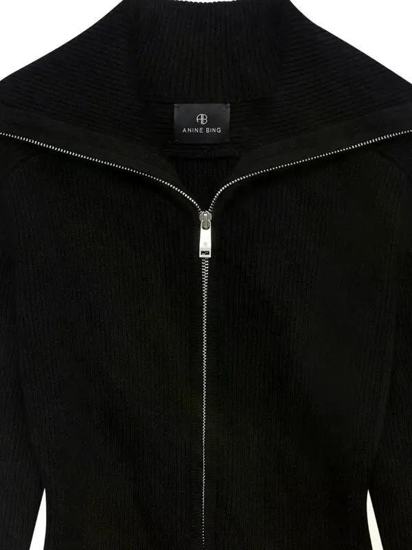 ANINE BING June Trucker-collar Dress