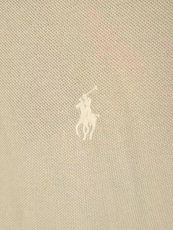 Polo Ralph Lauren Logo-embroidered Polo Shirt - Neutrals