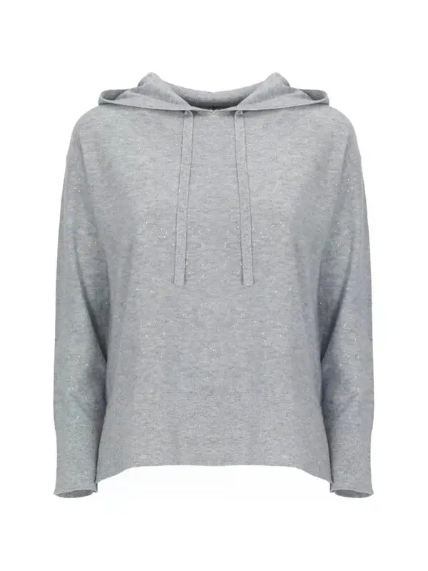 EMME Sequin-embellished Long-sleeve Hoodie