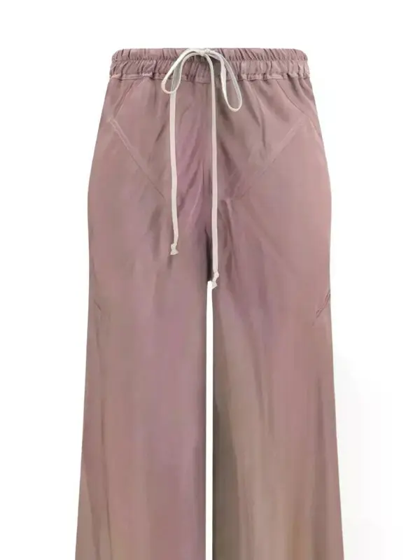 Rick Owens Drawstring-waist Wide-leg Trousers