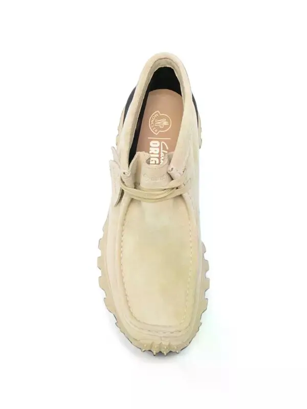 Moncler X Clarks Wallabee Vibram Ankle Boots - Neutrals