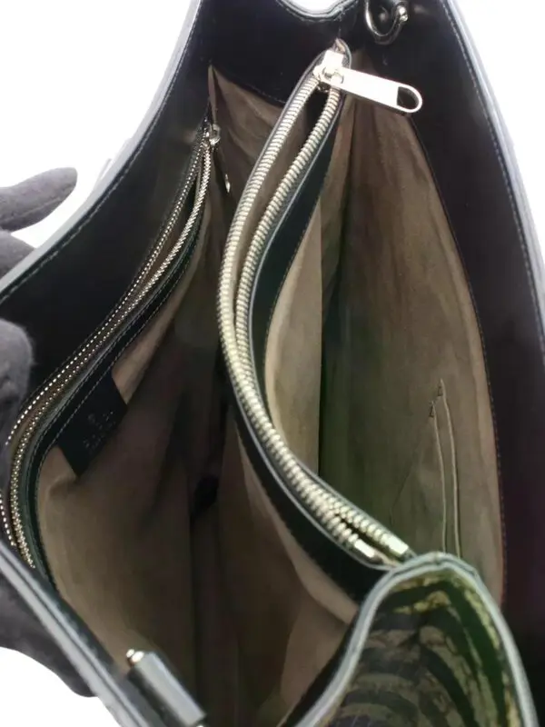 Gucci 2000-2015 Gg Supreme Caleido Vertical Tote Satchel