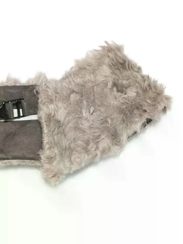 Our Legacy Buckle-fastening Scarf - Grey