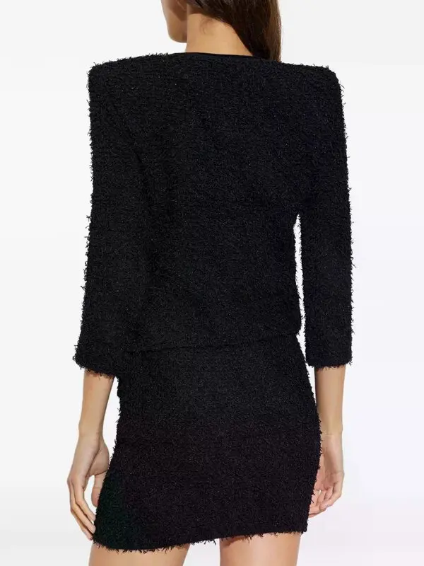 Balmain Tweed Shoulder-pads Jacket