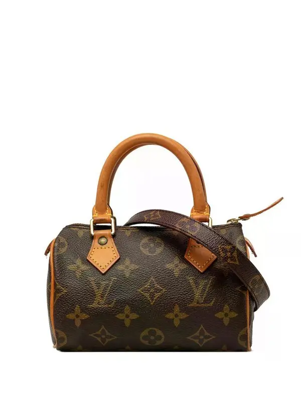 LOUIS VUITTON 1996 Monogram Mini Speedy Hl Satchel