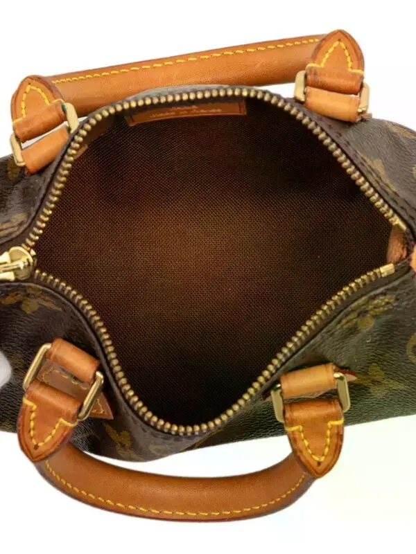 LOUIS VUITTON 1996 Monogram Mini Speedy Hl Satchel