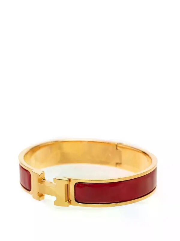Hermès 2000-2026 Narrow Enamel Clic H Bracelet Pm Costume Bracelet