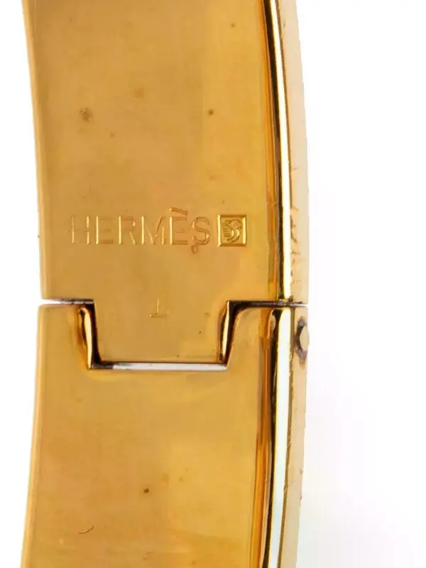 Hermès 2000-2026 Narrow Enamel Clic H Bracelet Pm Costume Bracelet