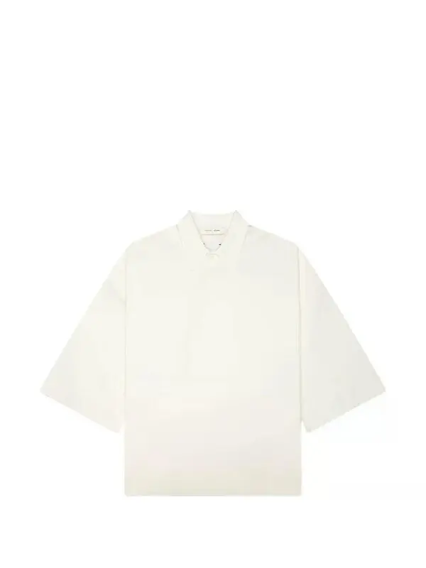 Fear Of God Essentials 90s Cropped Polo Shirt