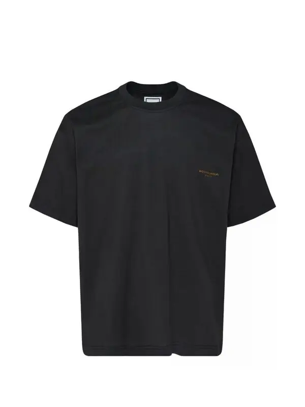 WOOYOUNGMI Back Seasonal -print T-shirt - Black