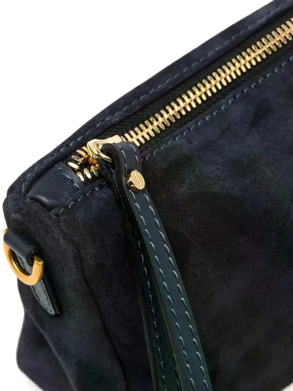 GIANNI CHIARINI Small Nora Suede Pouch Bag
