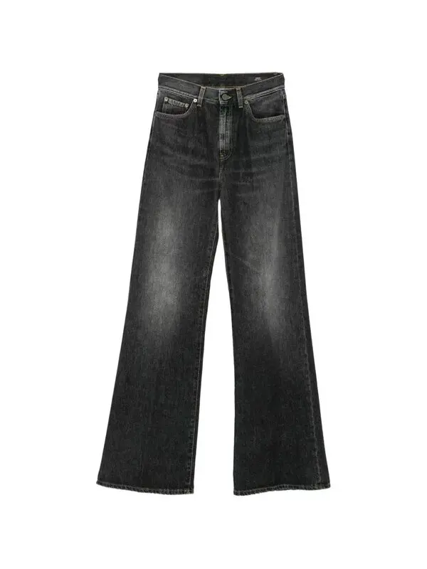 DONDUP Amber Faded Wide-leg Jeans