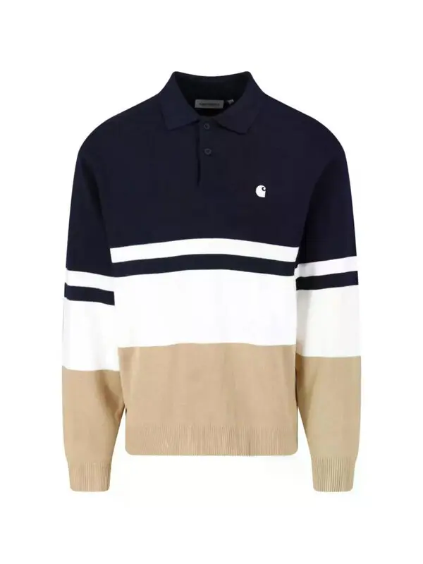 Carhartt Work In Progress L/s Austin Colour-block Polo Sweater