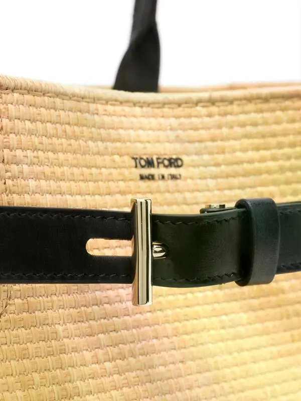 TOM FORD Woven Tote Bag - Neutrals