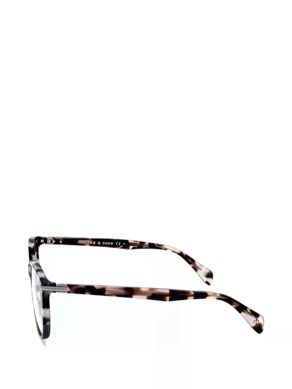 Rag & Bone Tortoiseshell-effect Round-frame Glasses