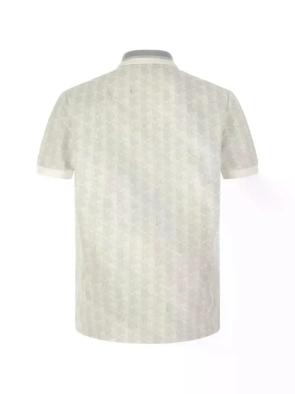 Lacoste Classic Monogram-jacquard Polo Shirt