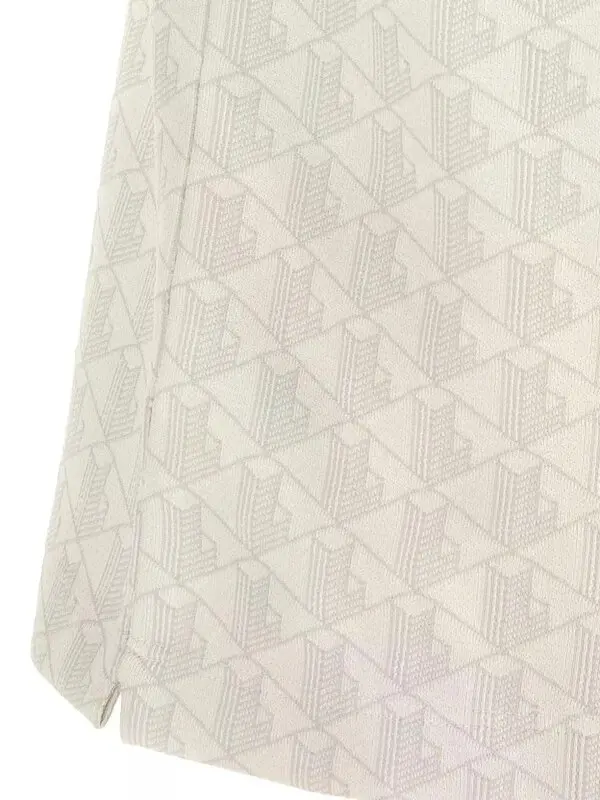 Lacoste Classic Monogram-jacquard Polo Shirt