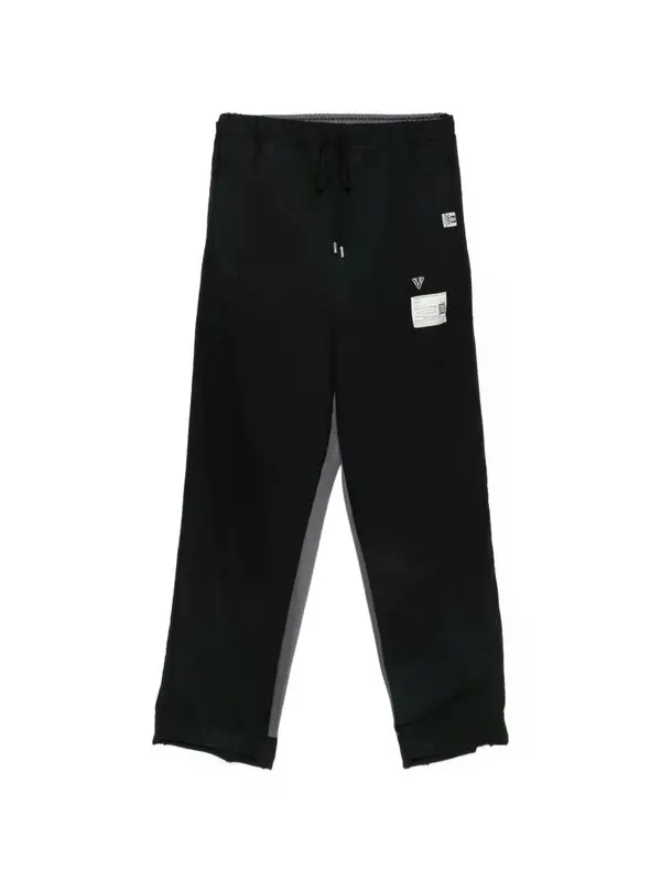 Mihara Yasuhiro Logo-patch Panelled Track Pants