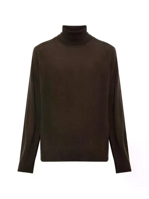 Paul Smith Turtleneck Sweater - Brown