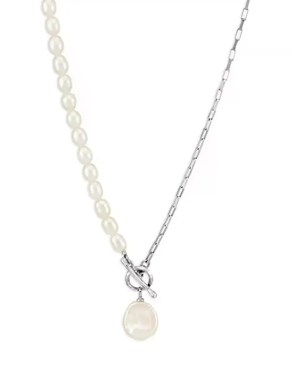 DOWER & HALL Pearl Chain Necklace