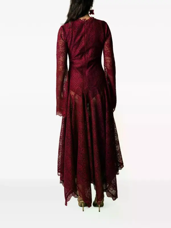 MIAU BY CLARA ROTESCU Capri Long-sleeve Maxi Dress