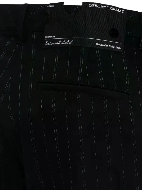 Off-White Pinstripe-pattern Trousers