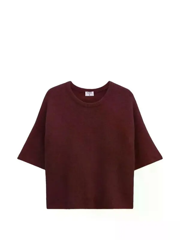 Filippa K Short-sleeve Knitted Top