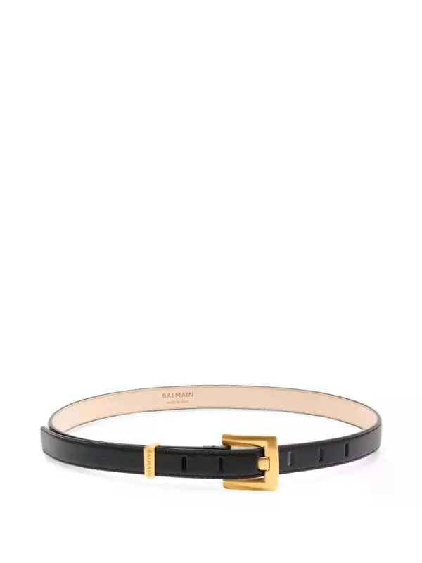Balmain Anthem Belt 2cm-calfskin