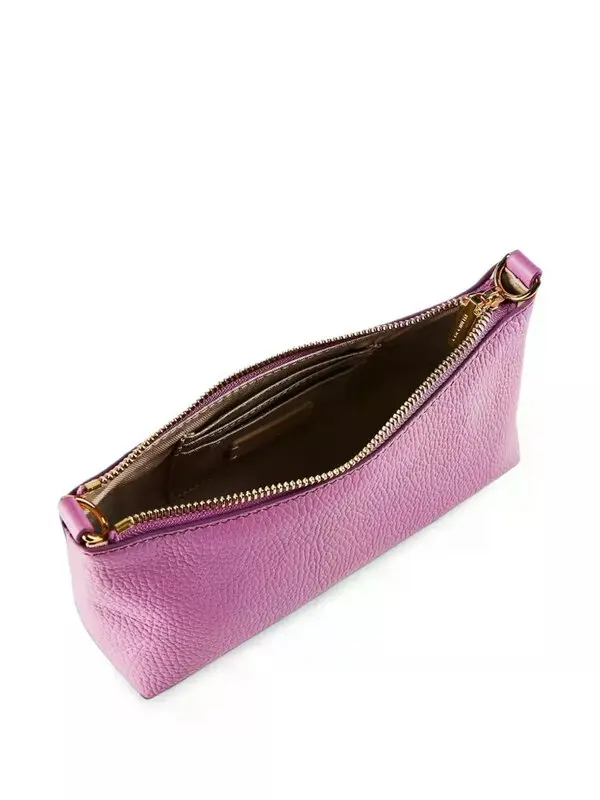 COCCINELLE Chain-detail Pebbled-leather Shoulder Bag