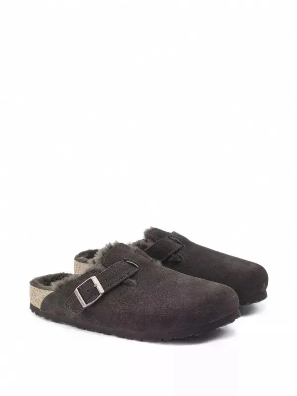 BIRKENSTOCK Boston Shearling-lined Mules