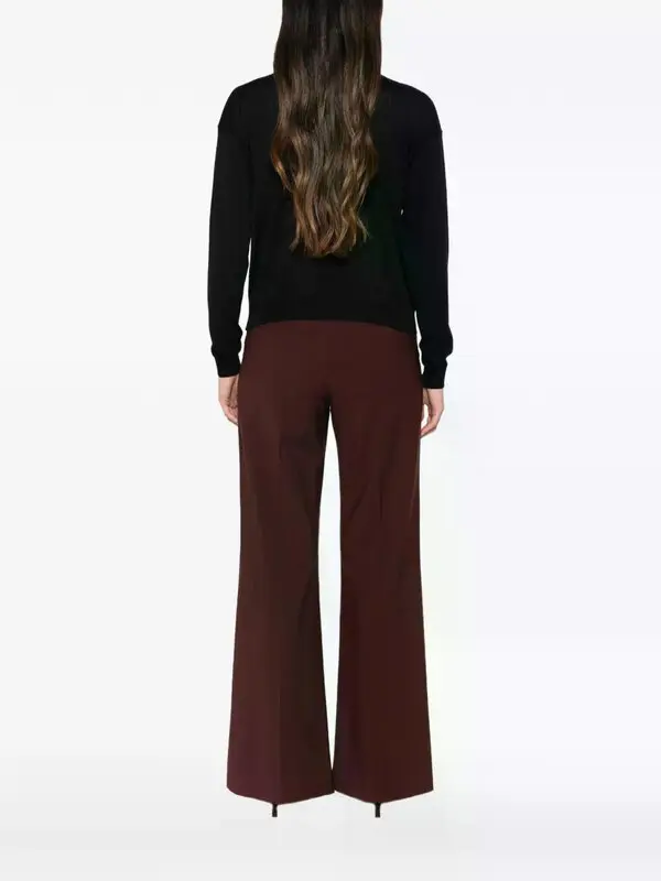 ROBERTO COLLINA Cut-out Pussy-bow Sweater