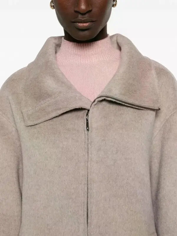 P.a.r.o.s.h High-neck Zip-up Coat