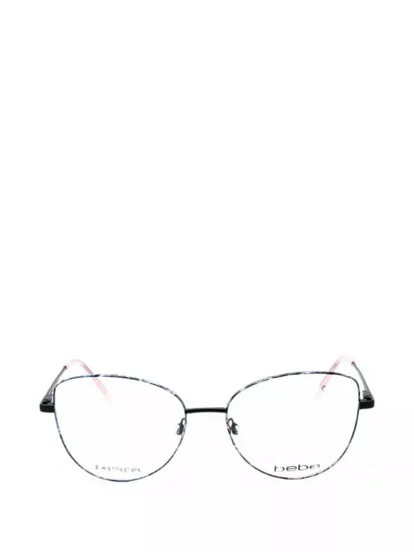 Bebe Floral-pattern Cat-eye Glasses - Blue