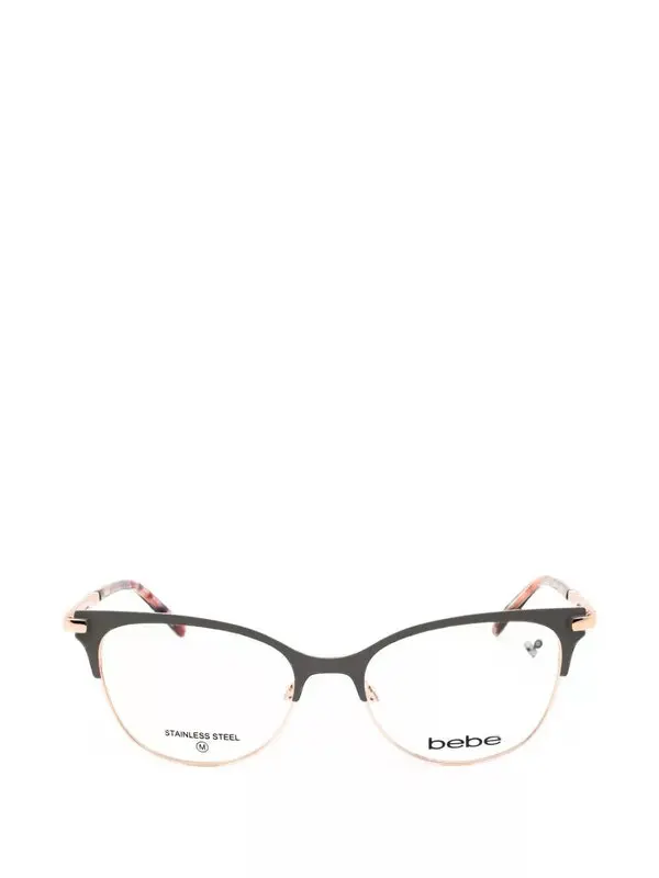 Bebe Cat-eye Frame Glasses - Black