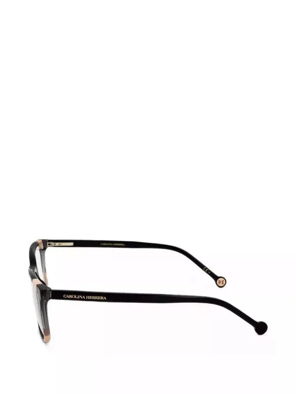 Carolina Herrera Square-frame Glasses - Black