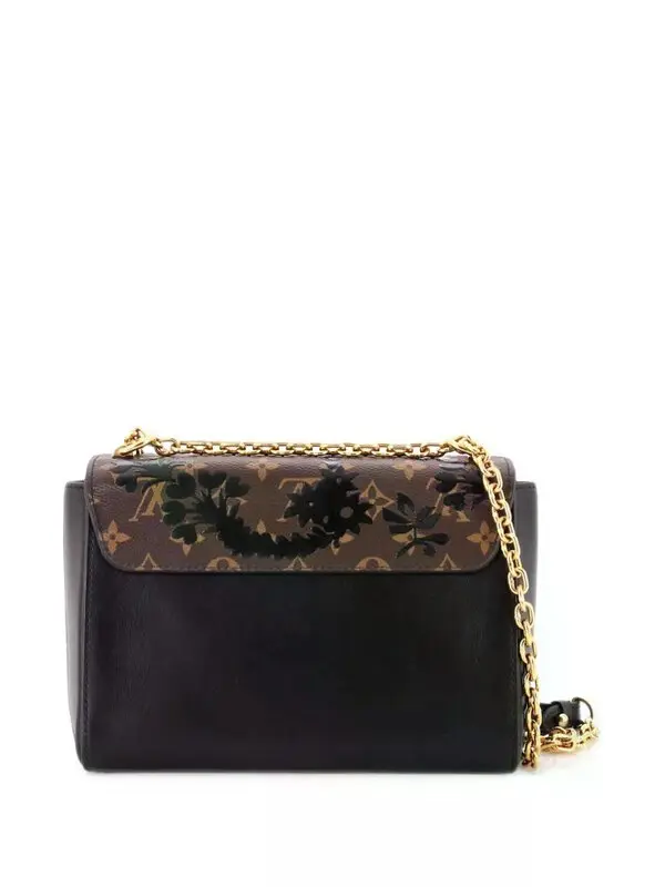 LOUIS VUITTON Twist Handbag Limited Edition Blossom Monogram Canvas Mm Shoulder Bag - Brown