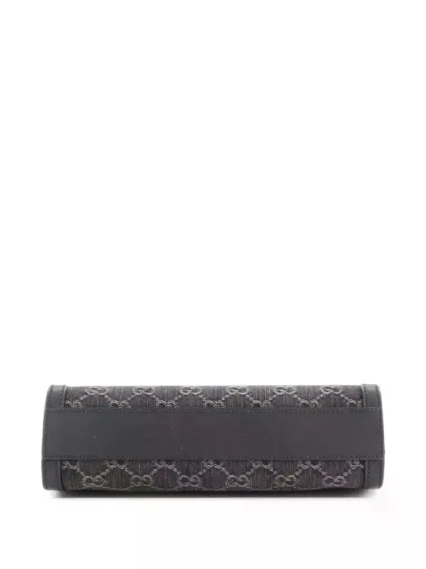 Gucci Ophidia Chain Gg Denim Small Shoulder Bag